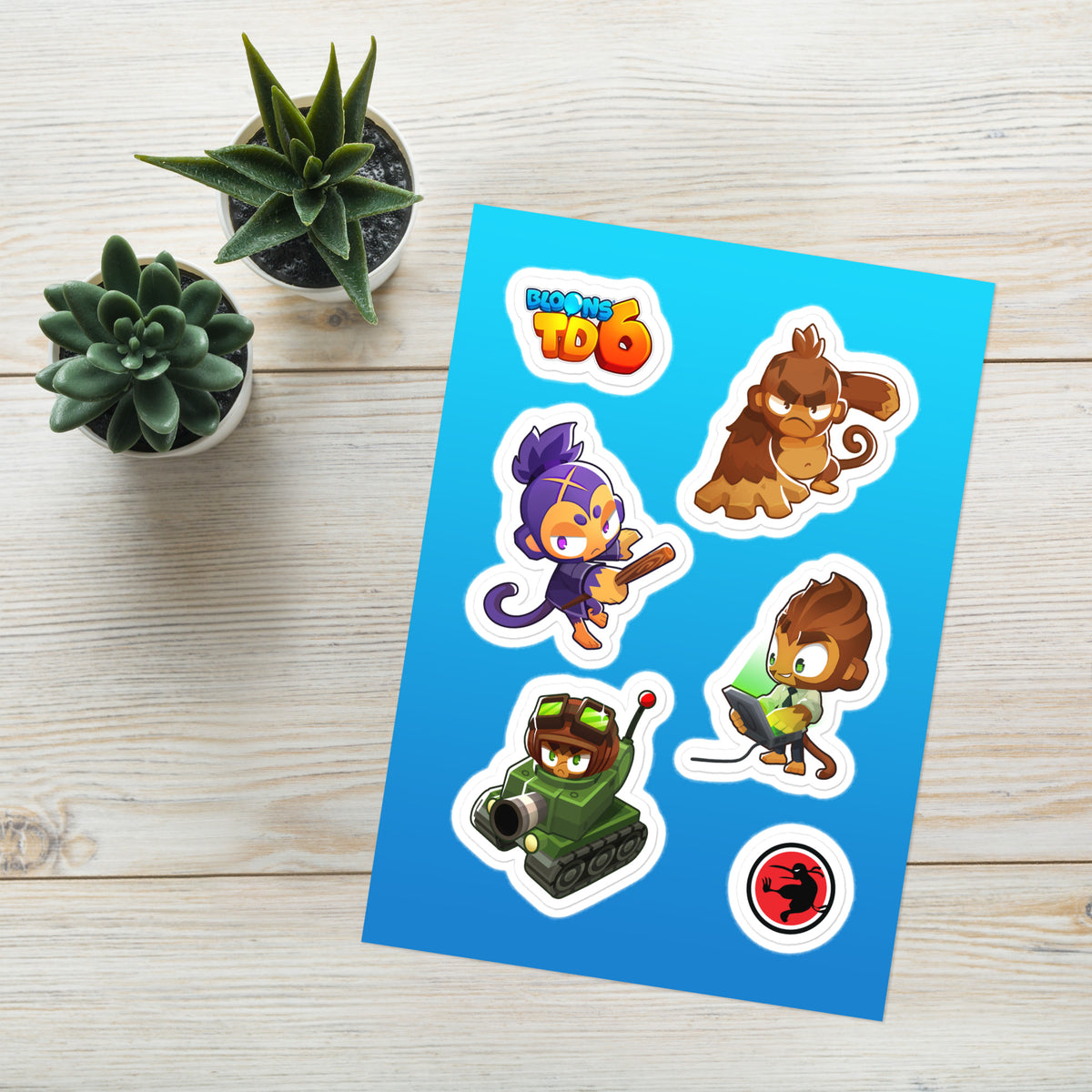 BTD6 Heroes Sticker Sheet 2 – Ninja Kiwi Store